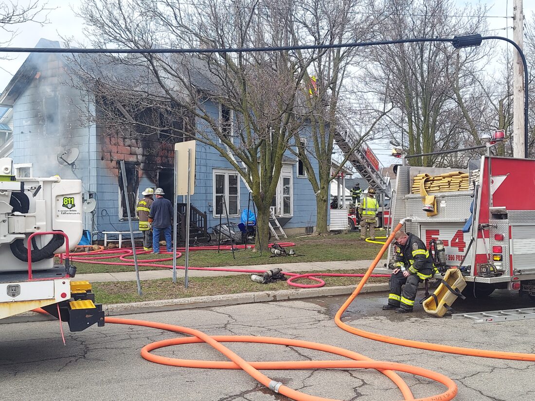 Fire in Dunkirk closes portion of Route 60 | News, Sports, Jobs ...